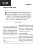 Hour-1 Sepsis Bundle Guidelines 2025 | PDF | Sepsis | Medical Specialties
