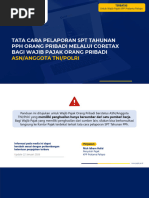 Panduan E-SPTPD untuk Wajib Pajak | PDF
