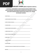 Nakuru County Bursary Application 2025/26 | PDF | Identity Document