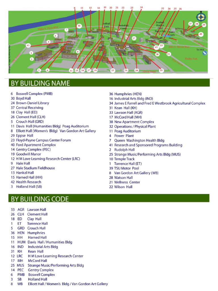 TSU PrintableMap | PDF
