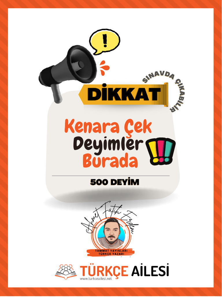 Kenara Çek Deyimler Burada | PDF