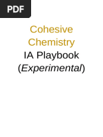 Chemistry IA Structure Guide 2025 | PDF | Experiment | Uncertainty