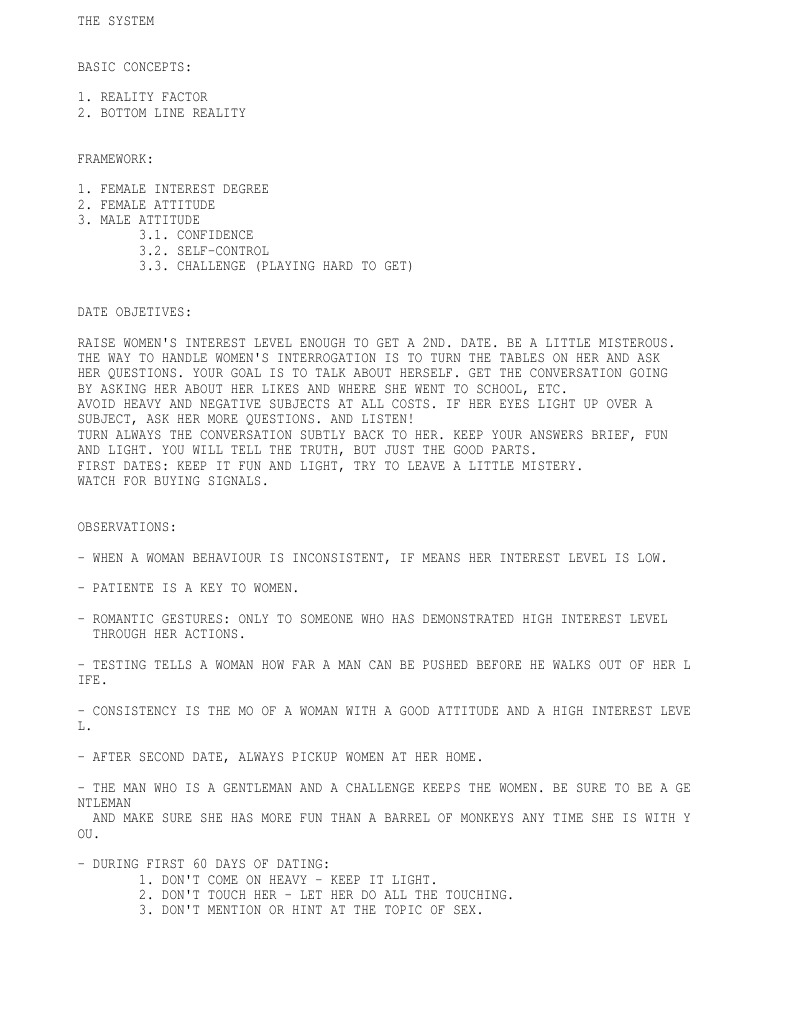 The System Doc Love, Really Quick Summary | PDF