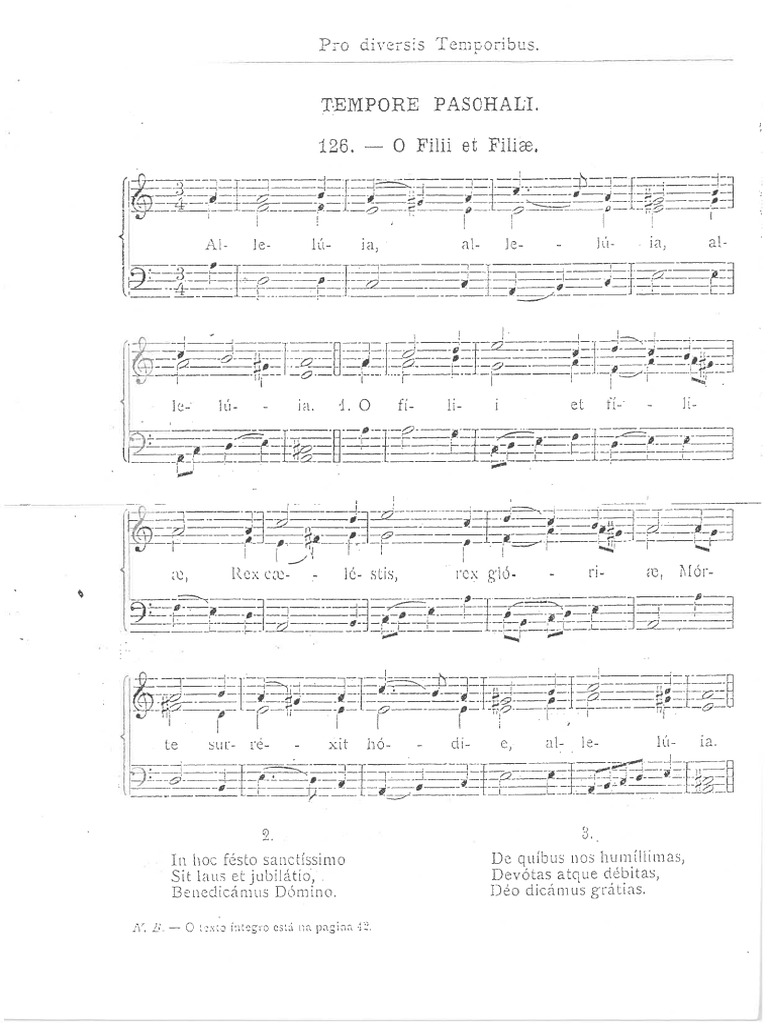 Filii Et Filiae | PDF