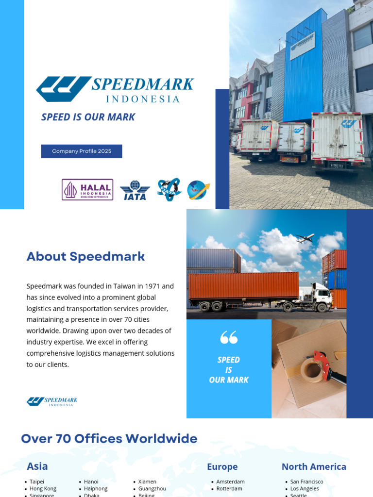 Company Profile Speedmark Group - COMP | PDF | Transport | Logistics