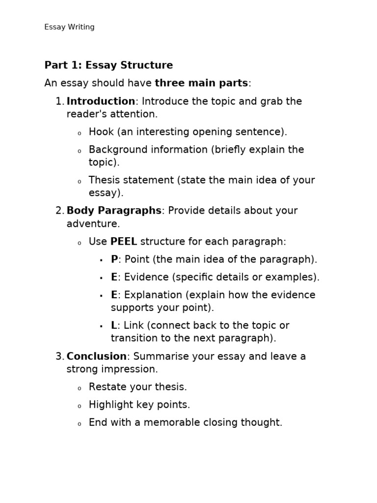 Essay Structure, Sentence Starter, Sample, and More Prompts | PDF | Essays