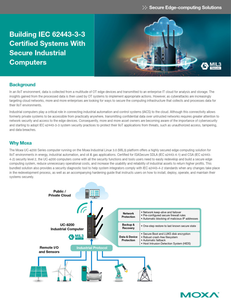 Uc 8200 Mil3 Application Note | PDF | Security | Computer Security