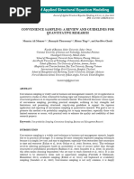 Understanding Convenience Sampling in Research | PDF | Sampling ...