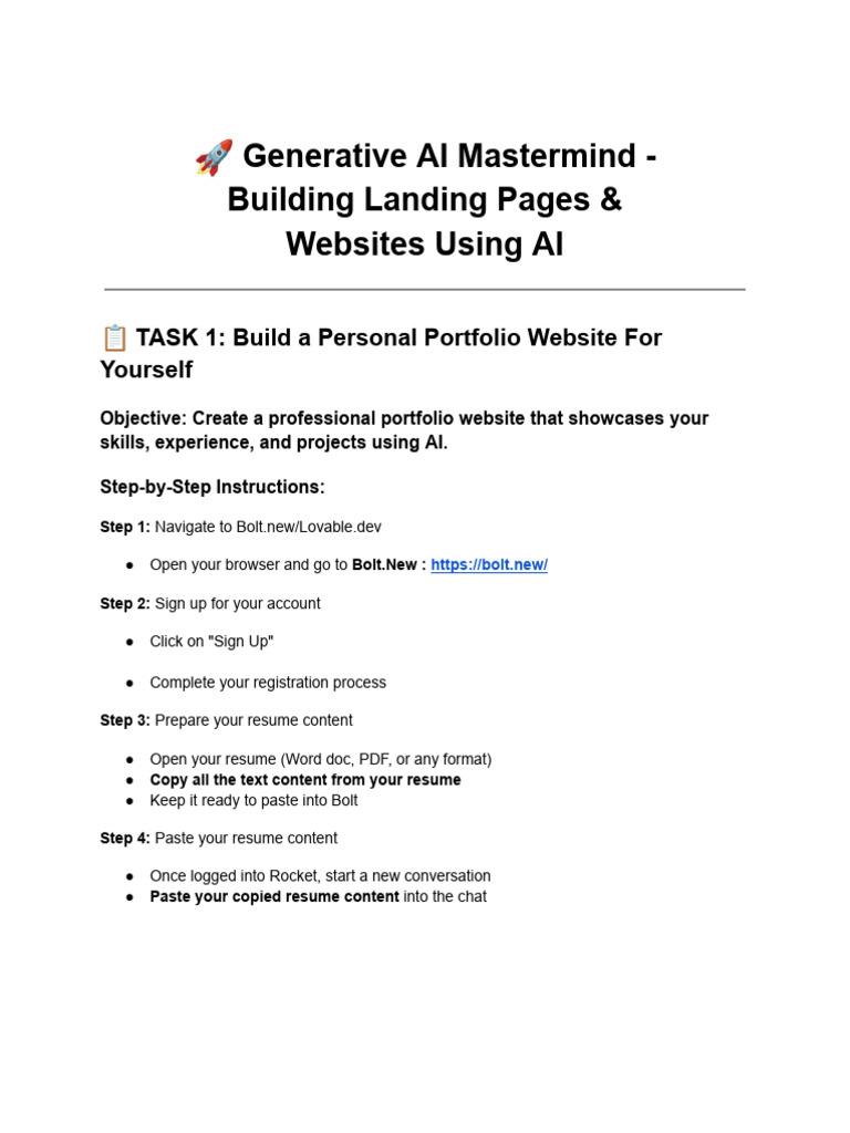 2. Building Landing Pages | PDF