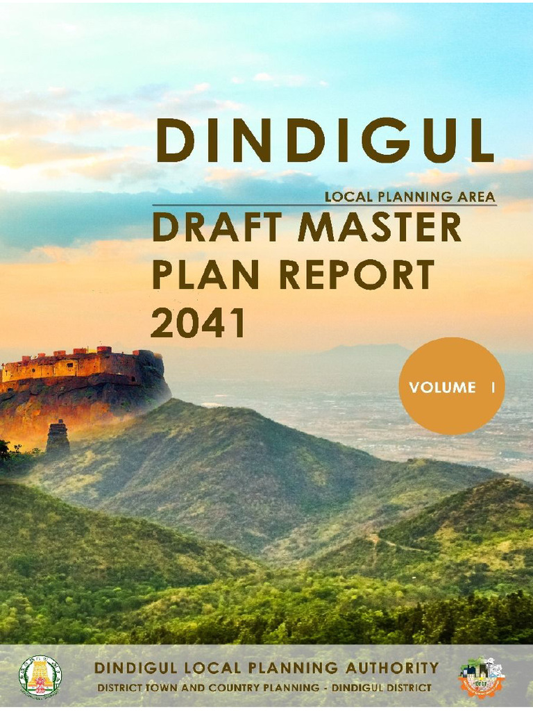 Dindigul MP Vol-1 | PDF | Infrastructure | Water