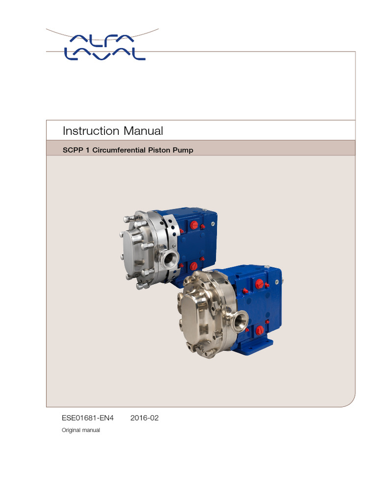 SCPP 1 Circumferential Piston Pump | PDF | Pump | Valve