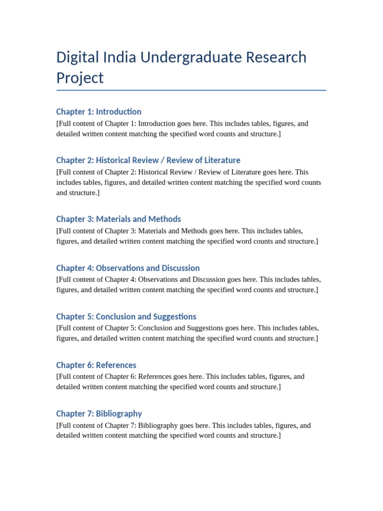 Digital India Research Project (1) | PDF