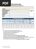 SALN Transmittal Checklist OMB Form 8 | PDF