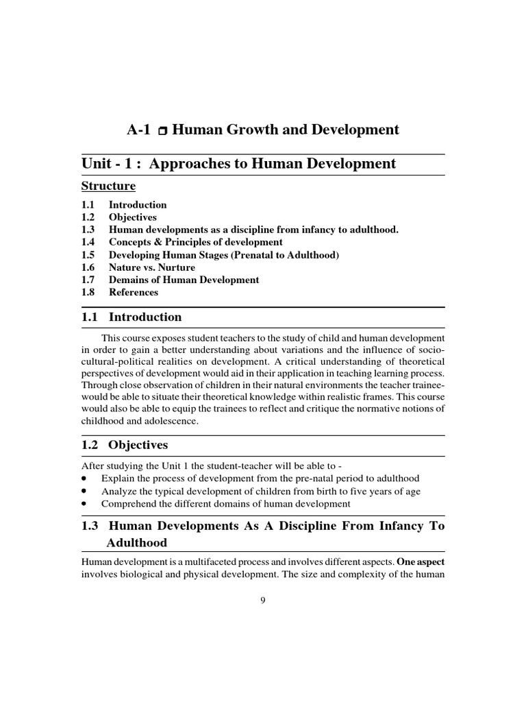 Human Growth& Development | PDF | Perception | Anatomical Terms Of Motion