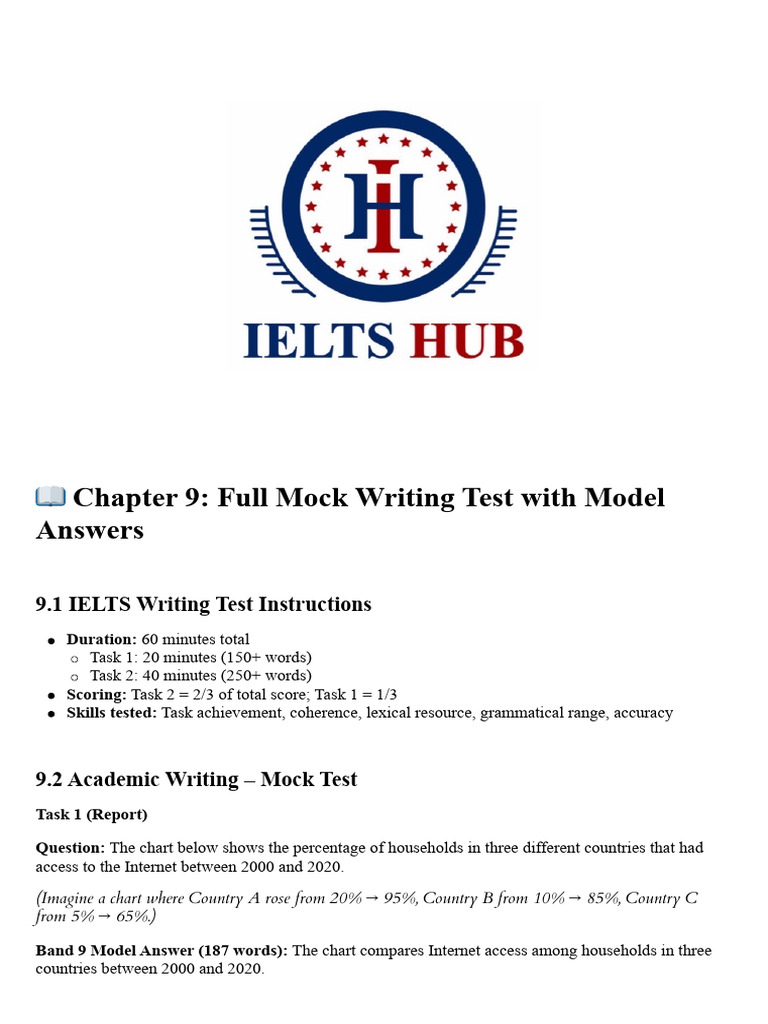 11_? Chapter 9_ Full Mock Writing Test With Model Answers.docx | PDF ...