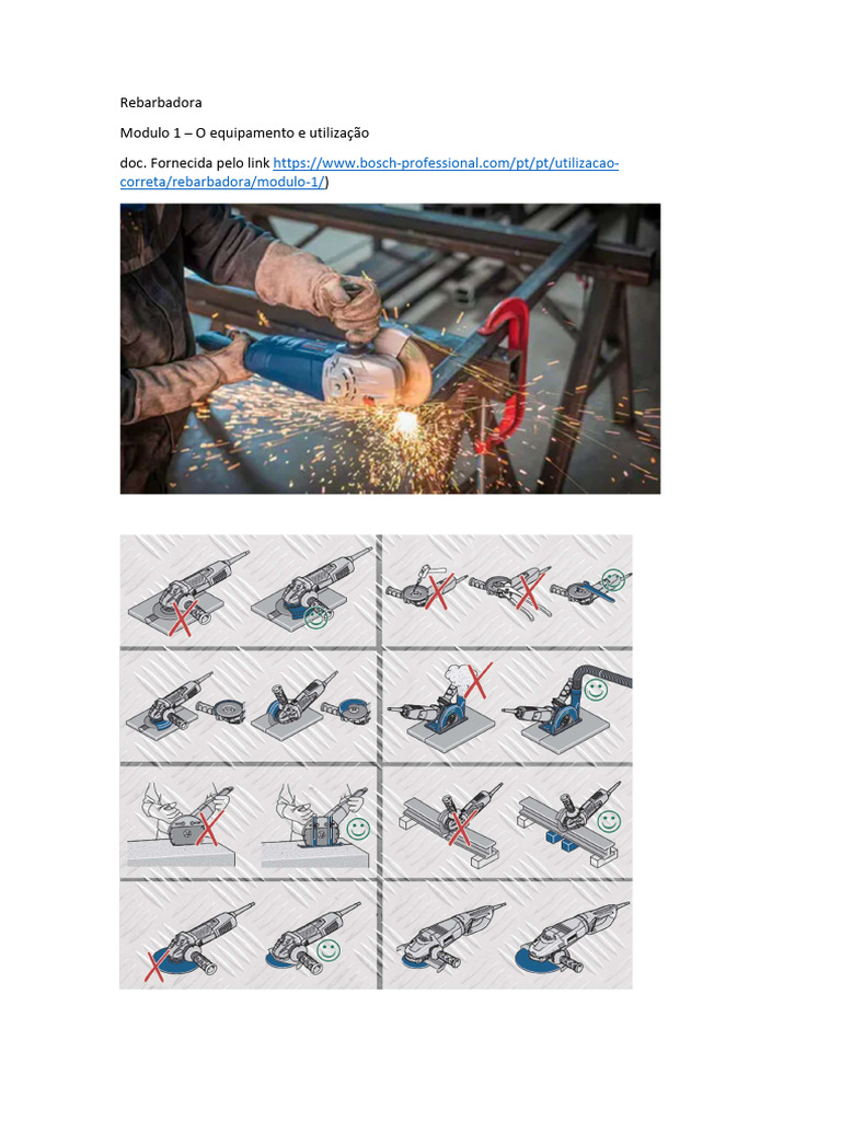 Formacao Rebarbadora BOSH | PDF