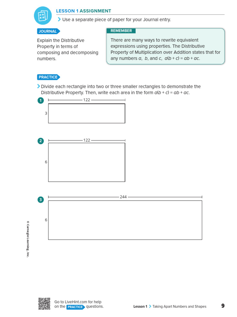 Module 1, Topic 1, Lesson 1 Assignment | PDF | Mathematics | Abstract ...