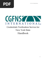 CGFNS Applicant Portal Guide | PDF | Identity Document | Nursing
