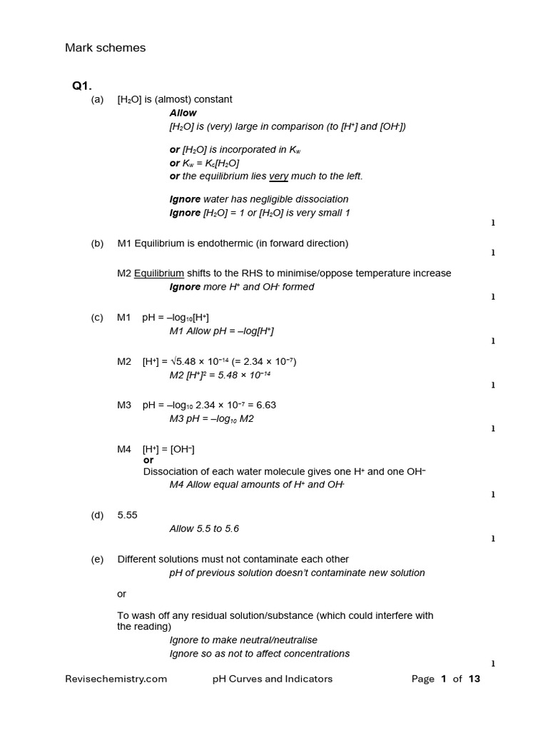 PH Curves and Indicators MS | PDF | Ph | Chemical Equilibrium