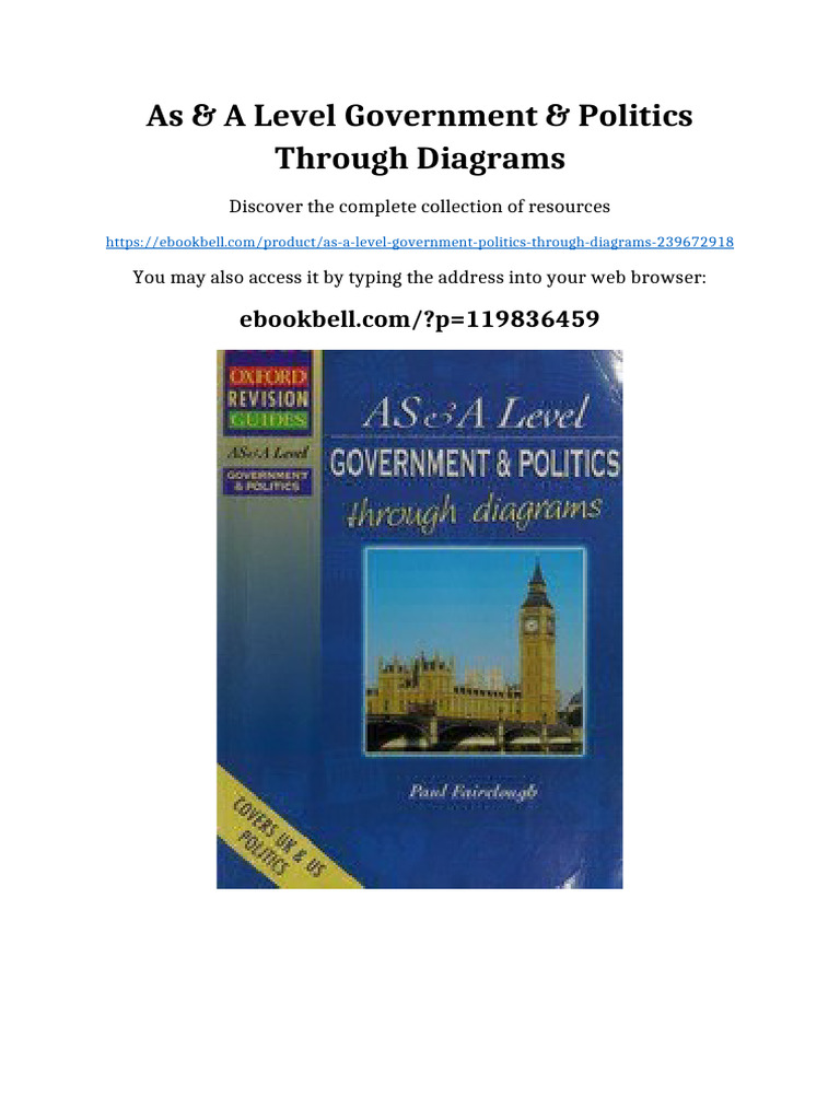 AS & A level government & politics through diagrams online reading ...