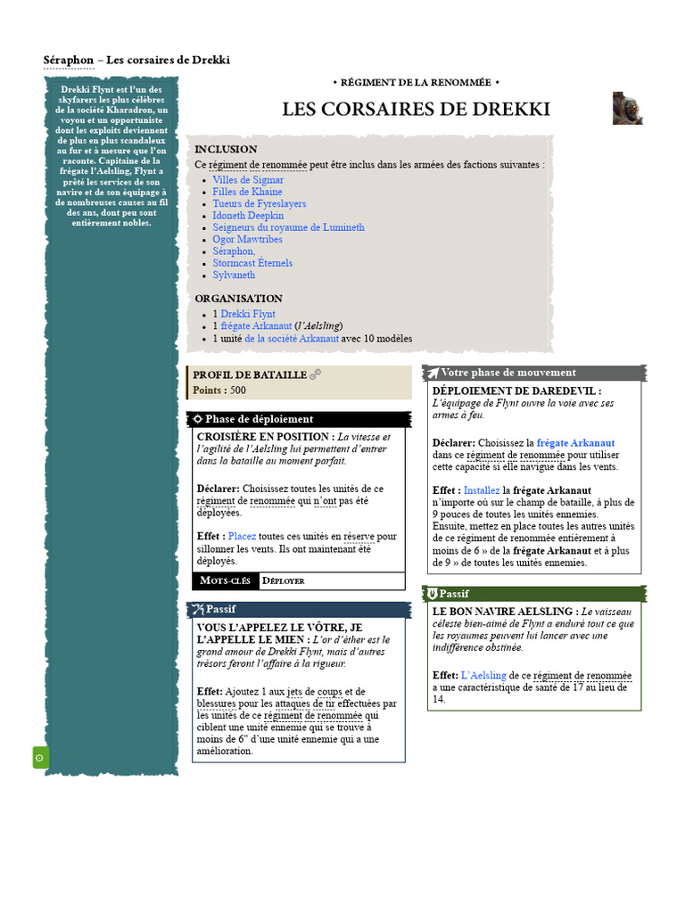 Les Corsaires de Drekki | PDF | Frégate | Guerre navale