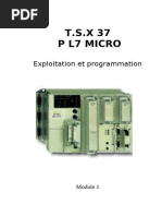 Notice d'utilisation du logiciel PL7-PRO | PDF | Entrée/Sortie ...