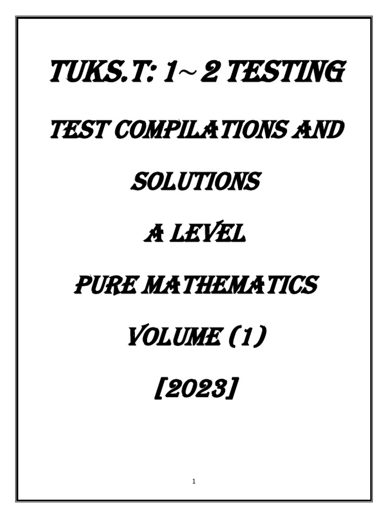 Pure Maths (Spot) | PDF | Coordinate System | Mathematics