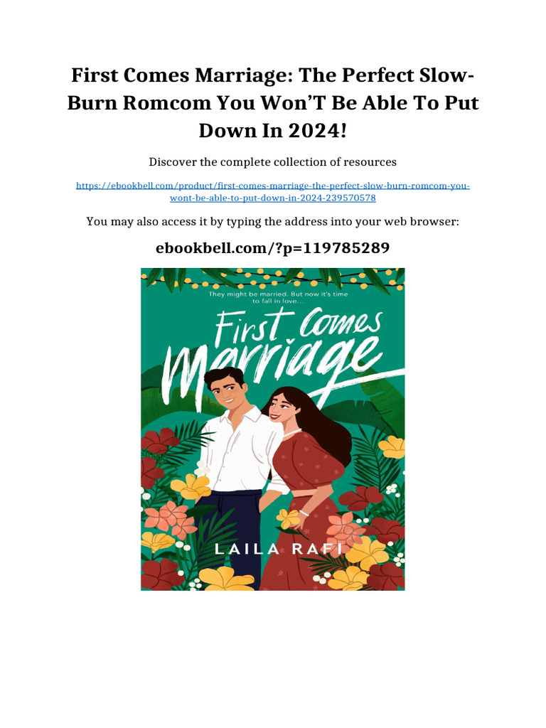 First Comes Marriage: The Perfect Slow-Burn Romcom You Won't Be Able To ...