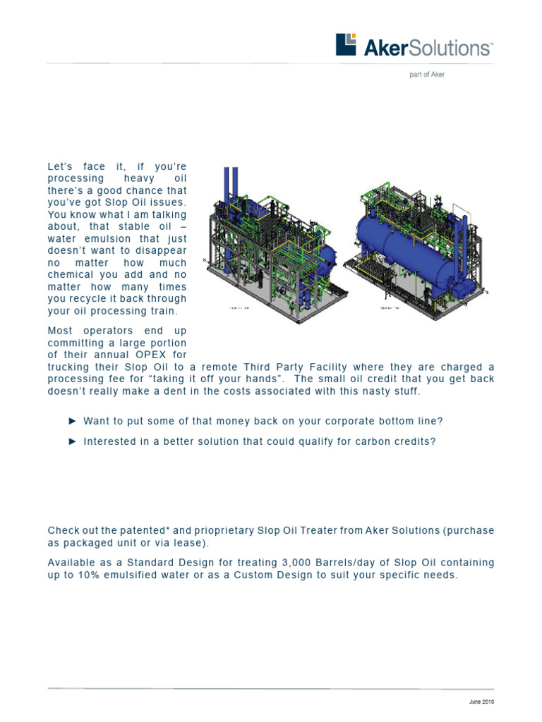 Slop Oil | PDF