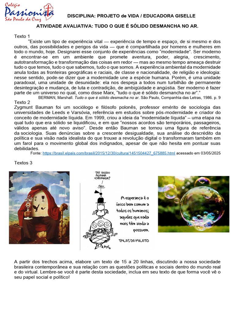 Tudo o Que É Sólido | PDF
