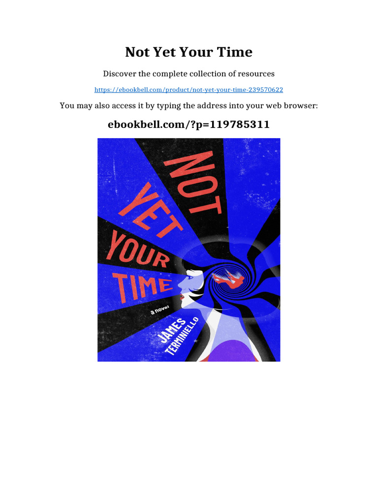 Not Yet Your Time available any format | PDF | Intellectual Property ...