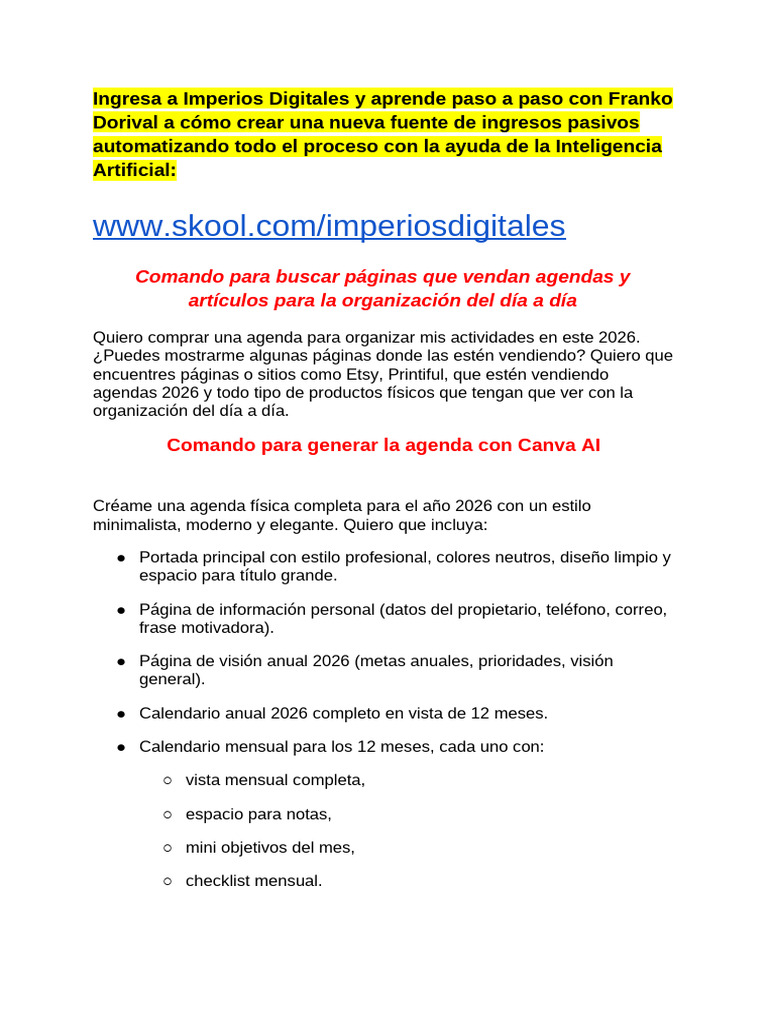 Imperios Digitales - Google Mode AI | PDF