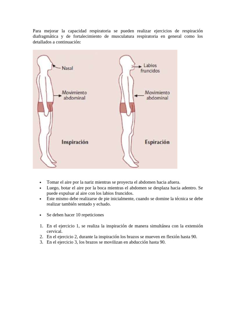 Ejercisos Psot Covid | PDF