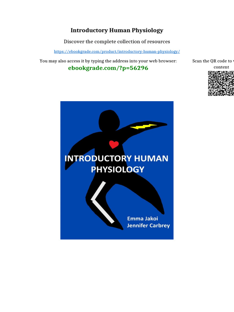 Introductory Human Physiology sample | PDF | Sustainability | Logistics