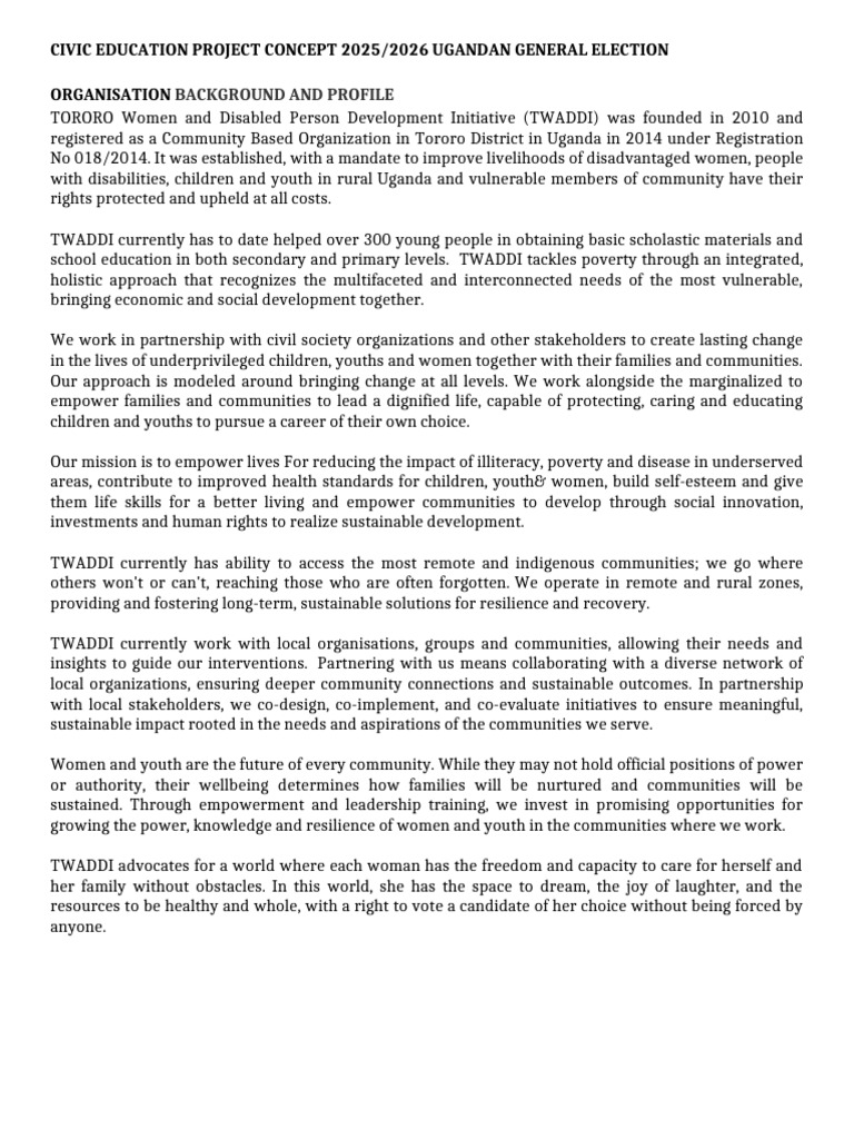 Comprehensive Civic Education For Empowering Citizens | PDF | Elections ...