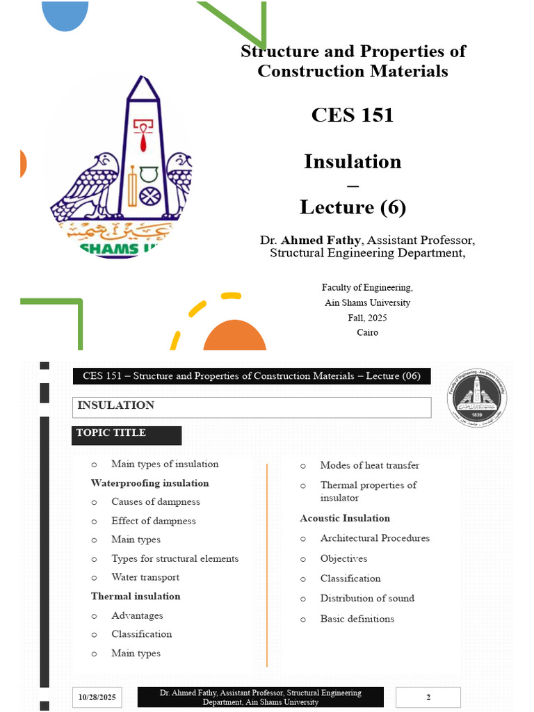 L6m | PDF | Thermal Insulation | Heat Transfer