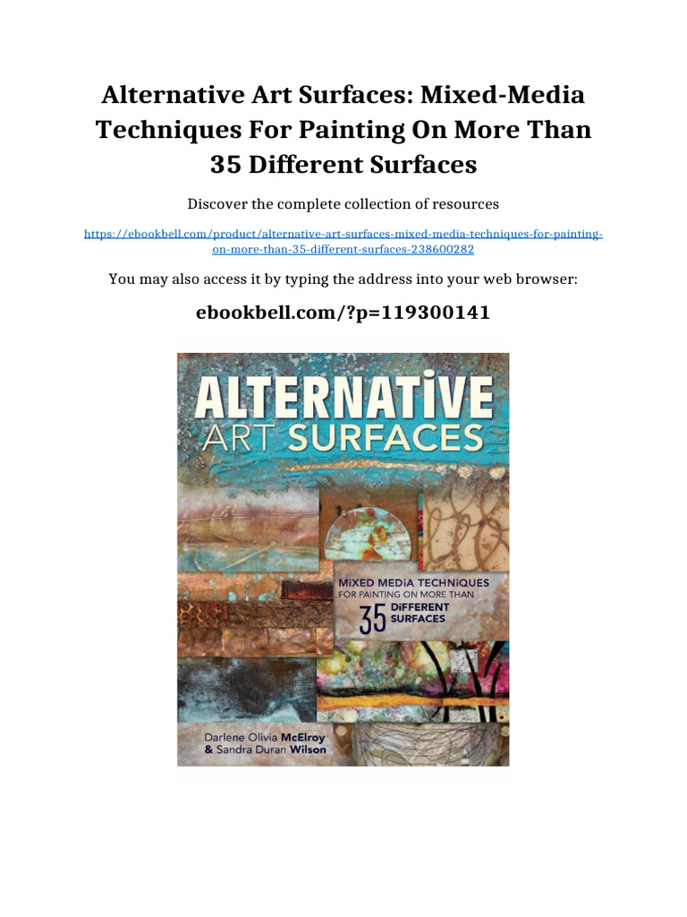 Alternative Art Surfaces: Mixed-Media Techniques for Painting on More ...