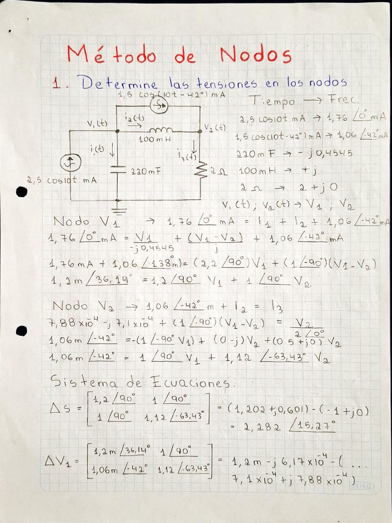 Método de Nodos | PDF