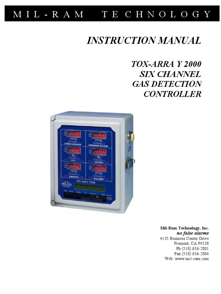 Instruction Manual TA2000 | PDF | Combustion | Relay