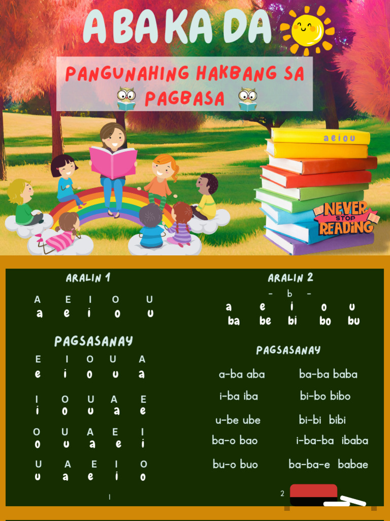 ABAKADA Reading Book | PDF