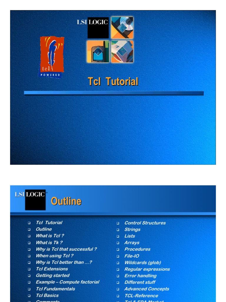 Tcl Tutorial Pdf Regular Expression Scripting Language