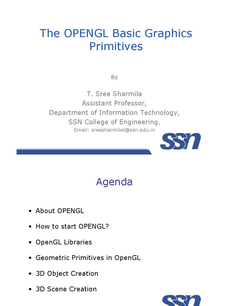 The OPENGL Basic Graphics Primitives | PDF | Visual Cortex | Integrated Truss Structure