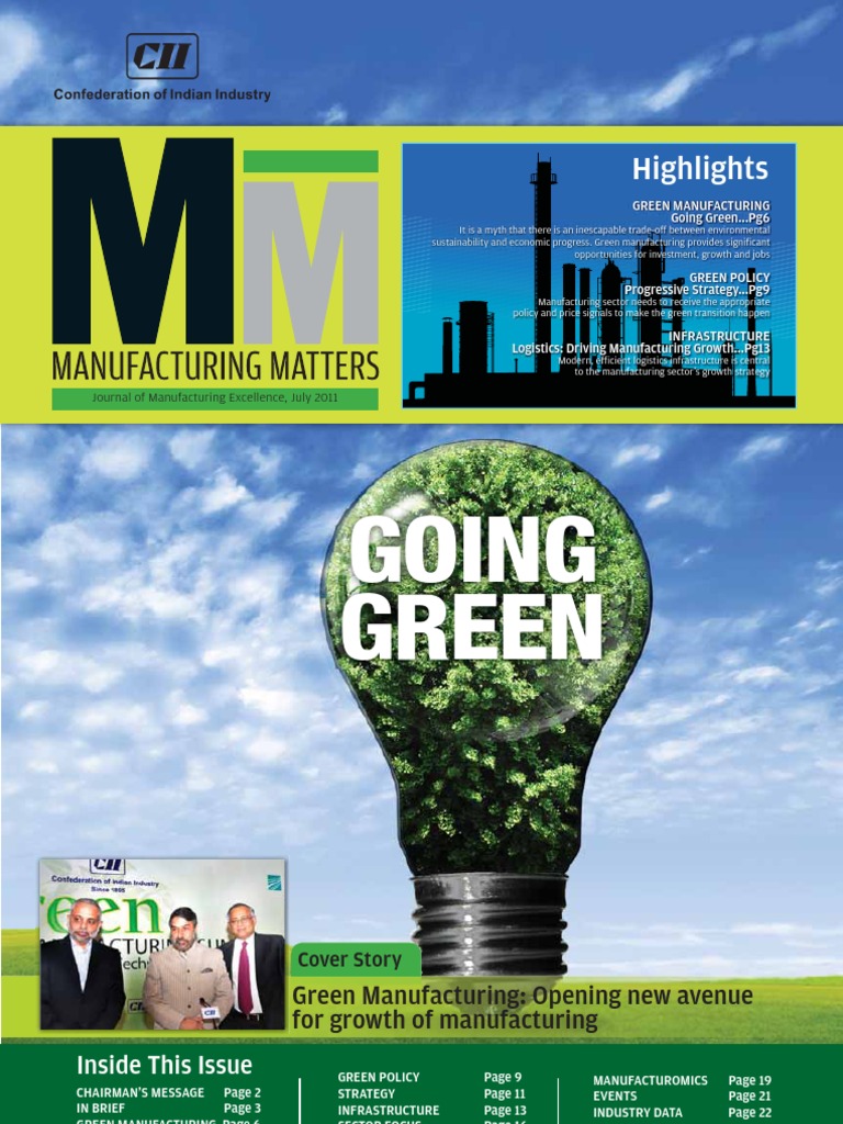 Manufacturing Matters | PDF | Sustainability | Efficient Energy Use