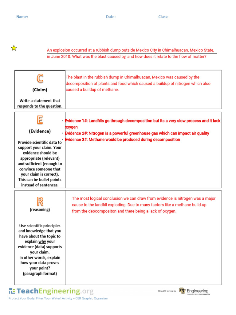 Kami Export - Freddy Moran-Cortez - Claim, Evidence, Reasoning Graphic ...