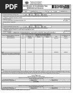 Certificate of Creditable Tax Withheld | PDF | Value Added Tax | Taxes
