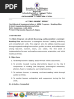 ARAL Program Week 1-4 Narrative Report | PDF | Learning | Reading ...