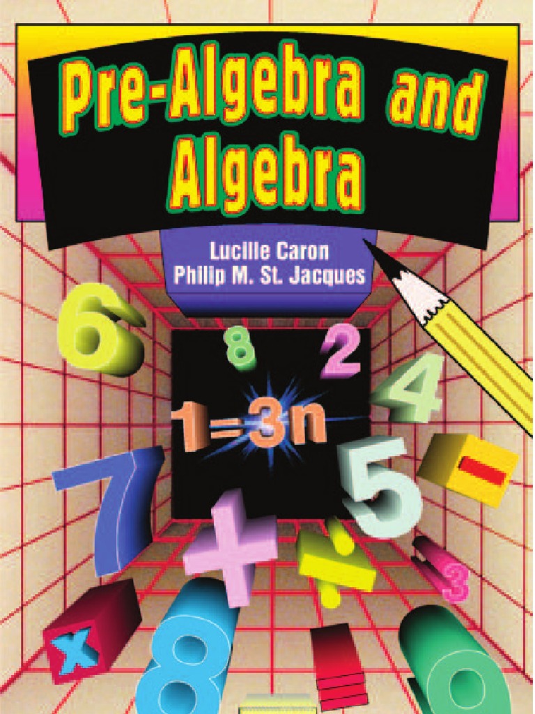 Pre-Algebra and Algebra | PDF | Multiplication | Equations