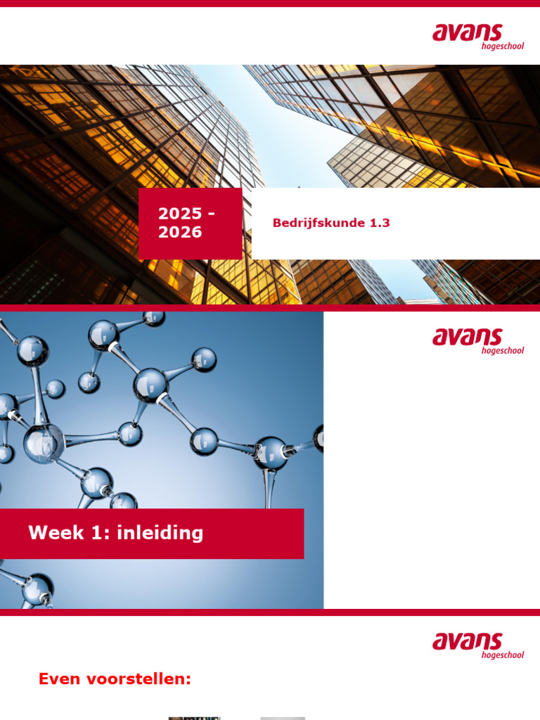Eric & Maurice Week 1 - Inleiding en Positionering-Def | PDF