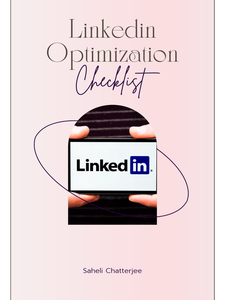Linkedin Optimization Checklist | PDF
