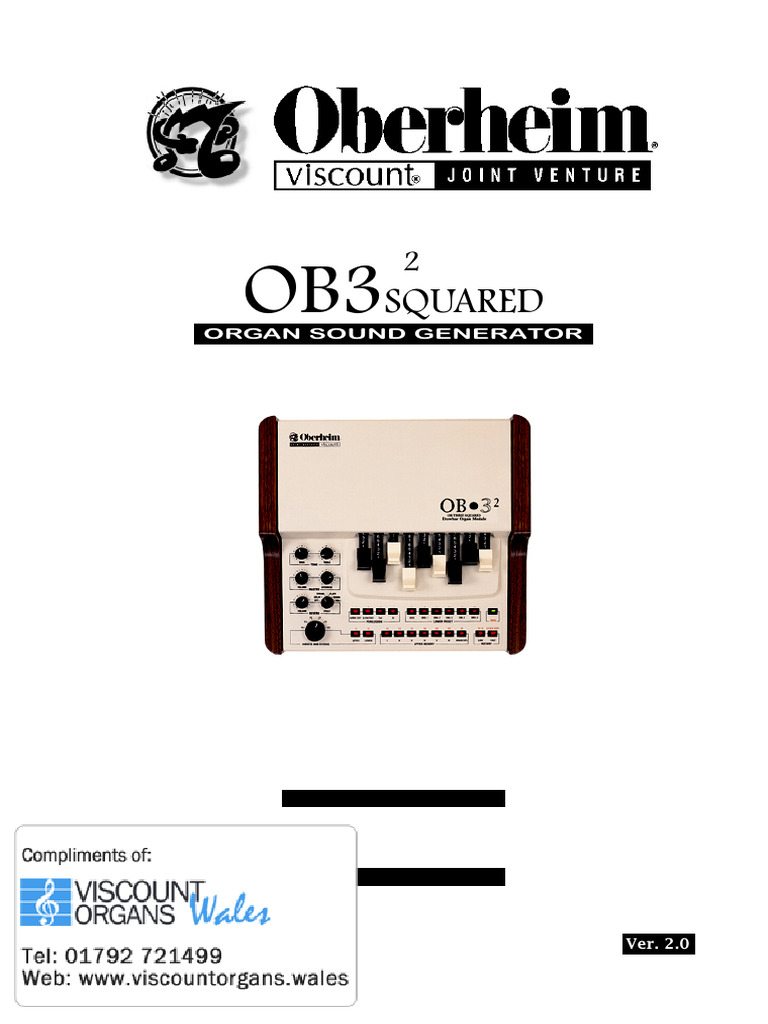 Ob3 Squared | PDF | Electrical Connector | Sound